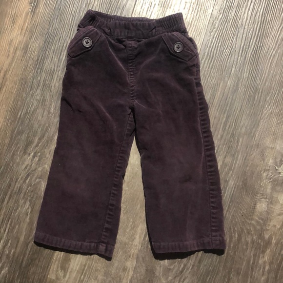 Roots | Bottoms | 42 Girls Roots Velvety Pants Sz 824 Months | Poshmark
